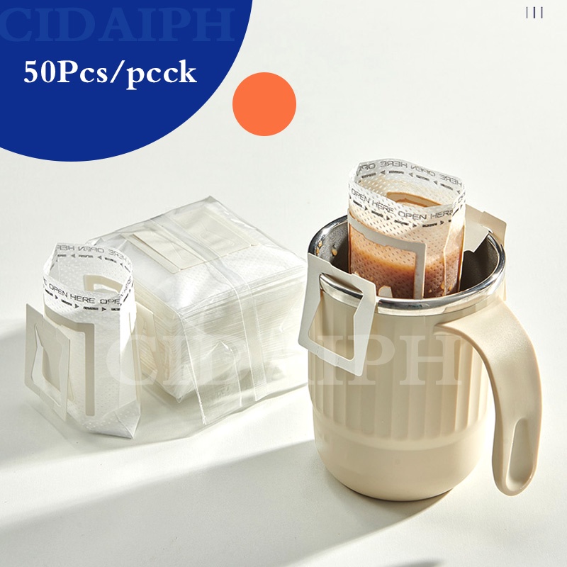 Coffee drip bag empty 50/100pcs - Coffee Drip Filter Bag Paper Dripper ...