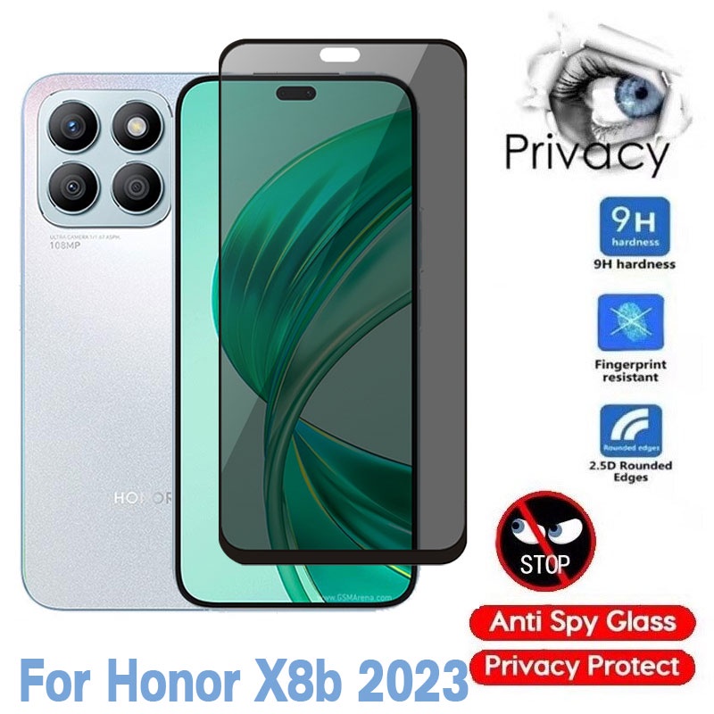 1-2PCS Private Tempered Glass For Honor X8A X8b X7A X7b Full Cover ...