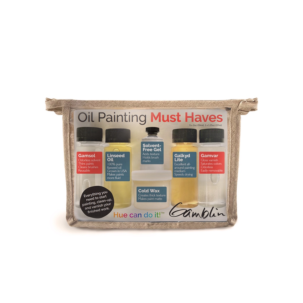 Gamblin Oil Painting Must Haves Set | Shopee Philippines