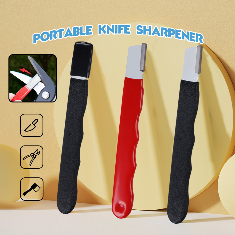 ROlbaby 1pcs Knife Sharpener Handheld Garden Shear Scissors Sharpener ...