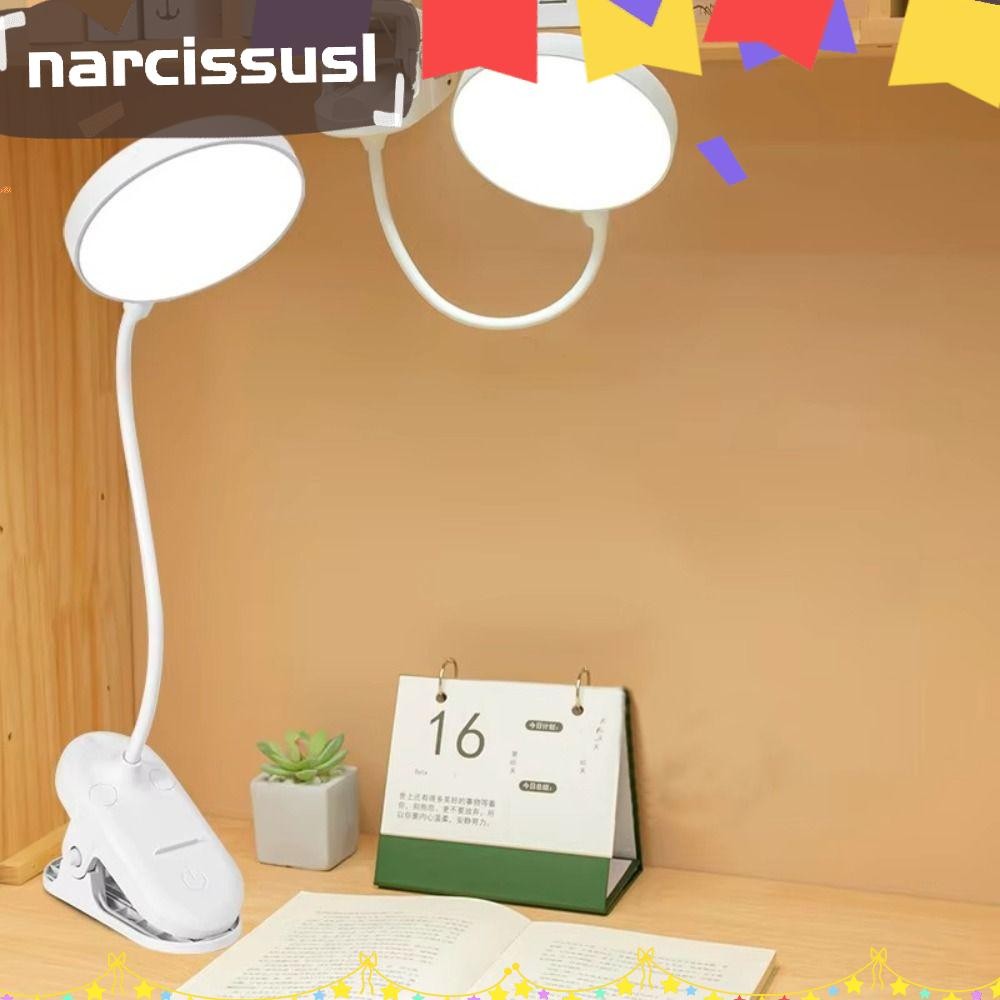 NARCIS Led Table Lamp, With Folding Clamp USB Rechargeable Night Light ...