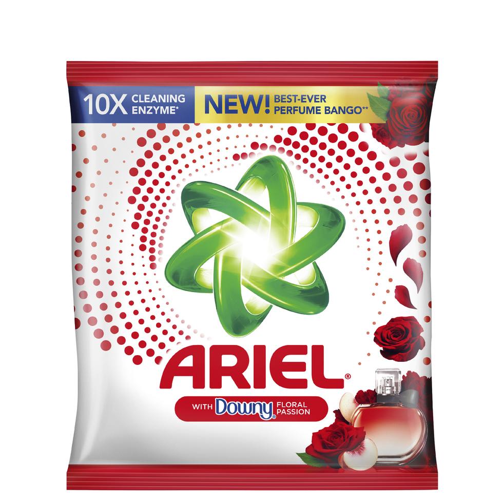 Lazycart 555g Ariel Laundry Detergent Powder w/ Downy Floral Passion ...