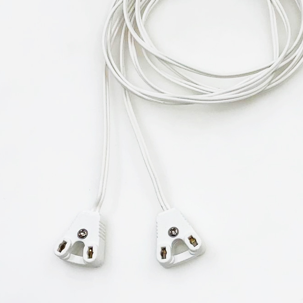 4 FEET END CAP WIRE ONLY FOR T8 LED TUBE / WAYAR 4 KAKI UNTUK TUBE T8 ...