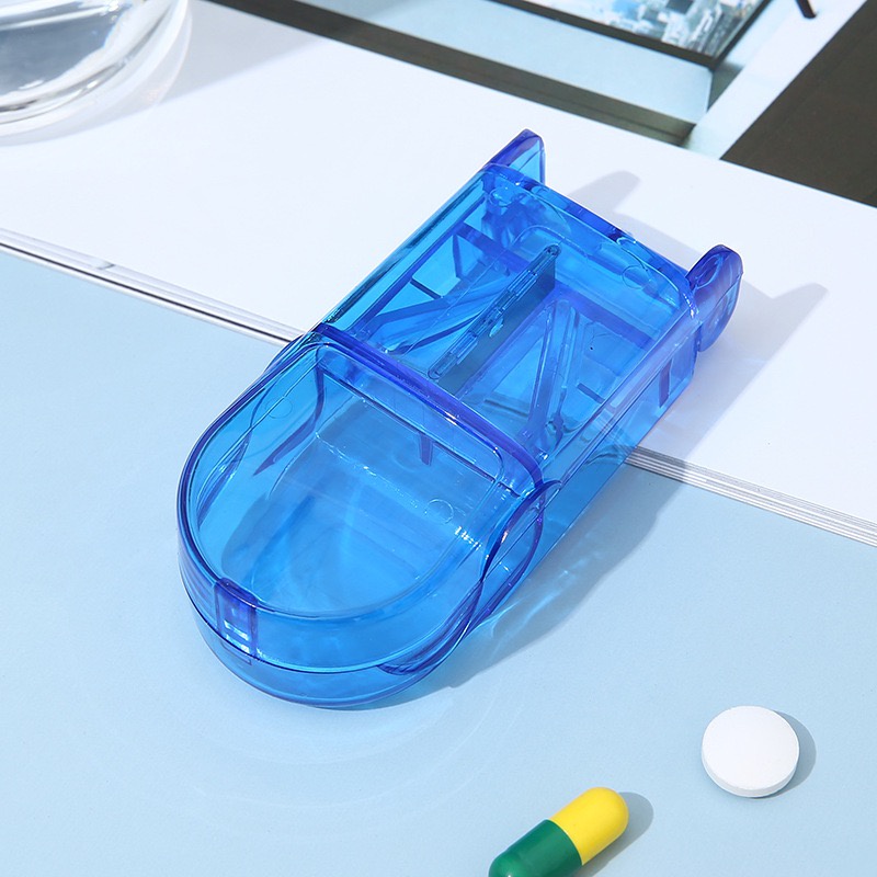 Pill Cutter Portable Small Medicine Box Pill Splitter Medicine Pill ...