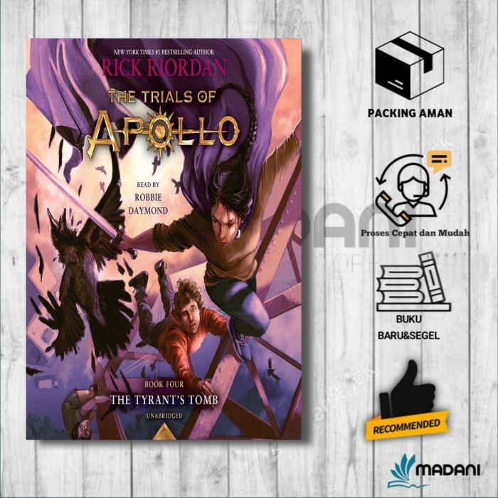 The Trials Of Apollo Book 4 The Tyrants Tomb English Version