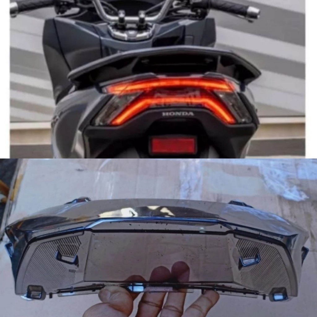 Honda pcx 160 cc new smoke ryben rear stop light glass mica, original ...