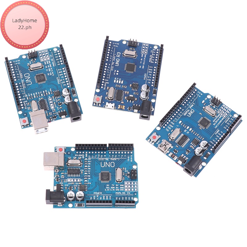 LadyHome22 For UNO R3 MEGA328P CH340 CH340G ATMEGA16U2+MEGA328P Chip ...