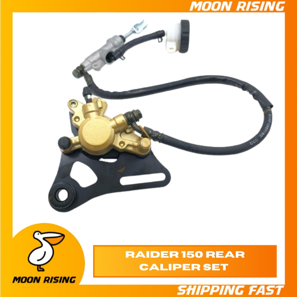 RAIDER 150 REAR CALIPER SET MOTORCYCLE [MOON RISING] | Shopee Philippines