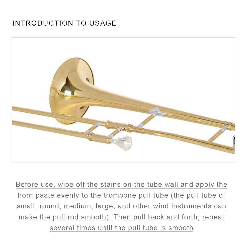 Clarinet Slide Grease Trombone Care Brass Slide Grease Instruments ...