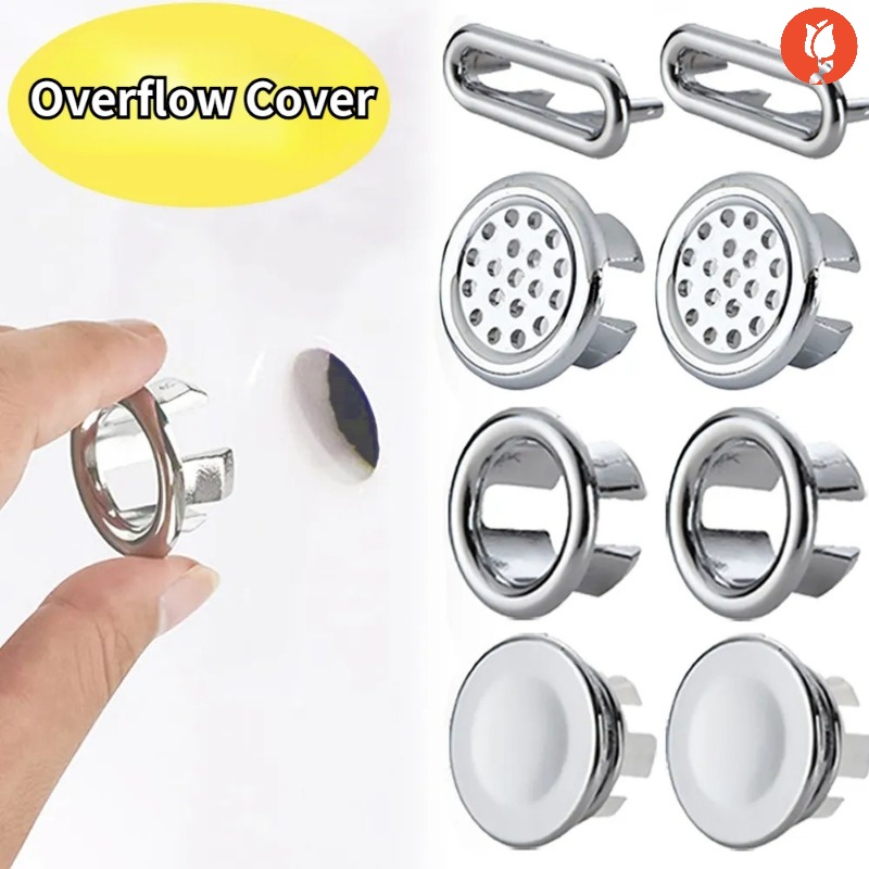 Bath Sink Hole Round Overflow Drain Cap Cover/Hollow Wash Basin ...