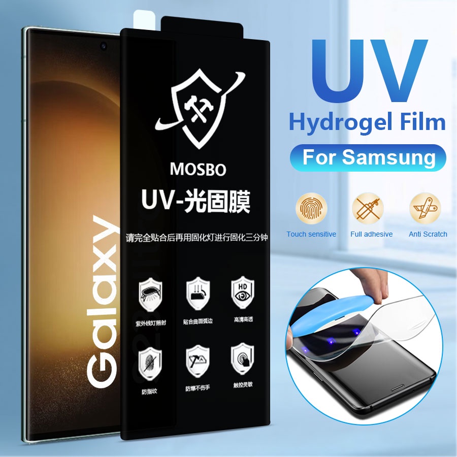 Samsung Galaxy S10 S20 S21 S22 S23 S24 Note 10 20 Ultra UV Light Curing ...