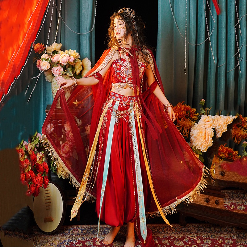 Yanran Original Dunhuang Exotic Hanfu Female Western Goddess Improved ...
