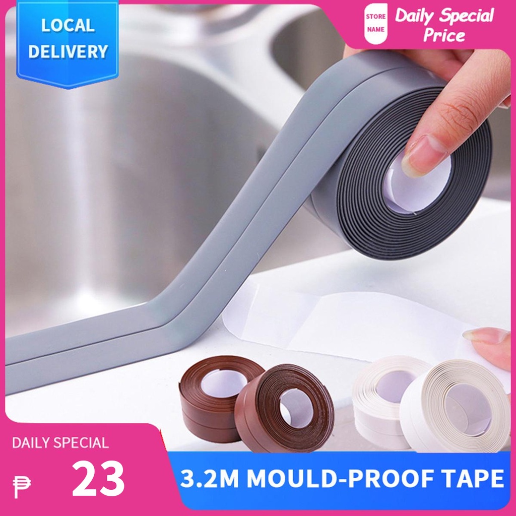 3.2m Mould-proof Sealing Strip Tapes for Kitchen Sink Self Adhesive ...