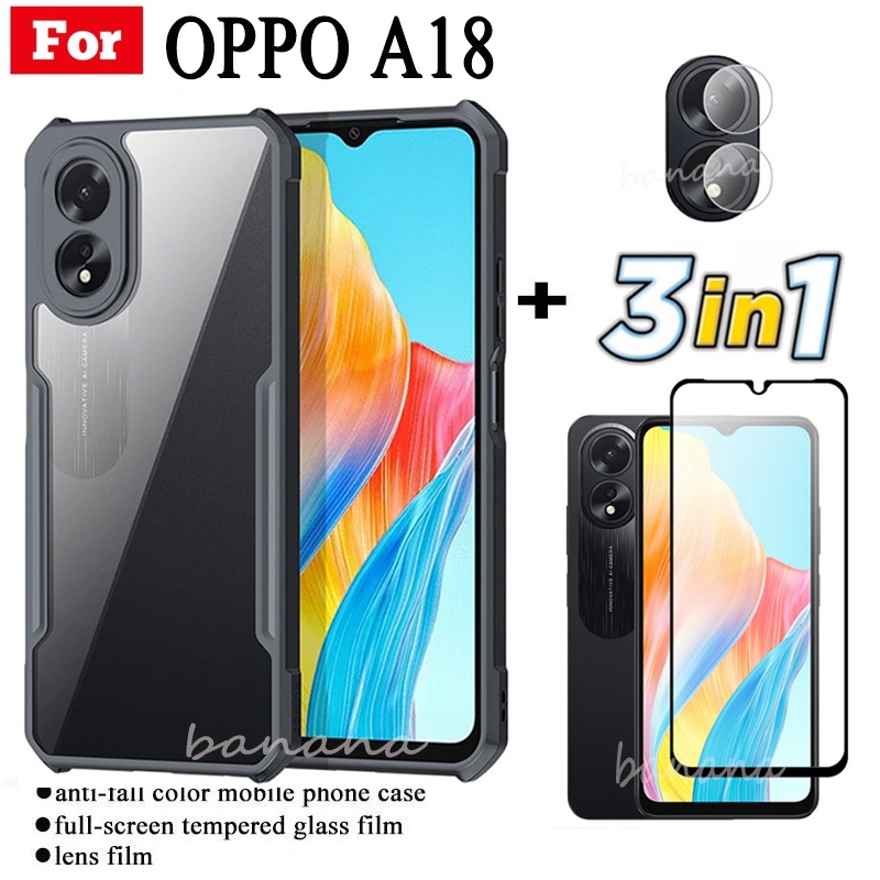 3 IN 1 OPPO A18 A 18 anti-fall mobile phone case For OPPO A38 A 38 ...