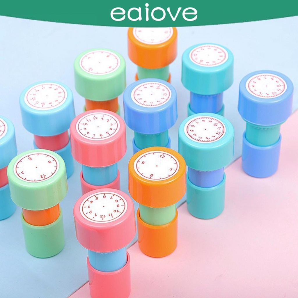 1/2/3 Clock Stamp Telling Time Activities Arts Crafts and for Classroom ...