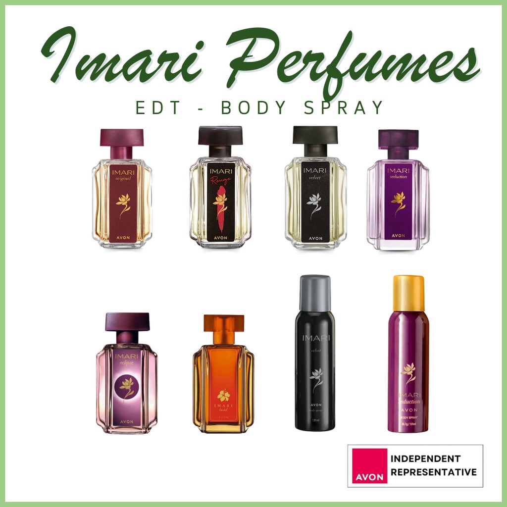 Avon Imari Perfume for women (BOLD - ECLIPSE - ORIGINAL - ROUGE ...