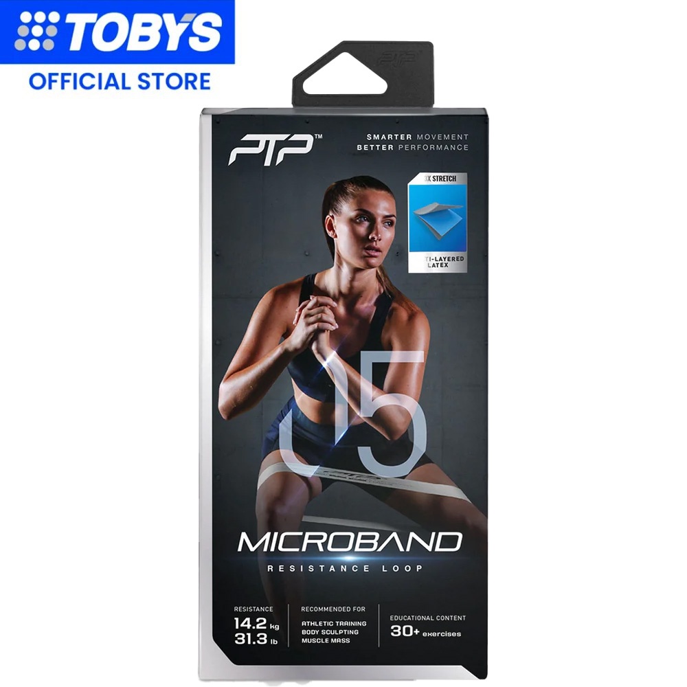 PTP Ptp Microband Ultimate MICRO5 (Grey) | Shopee Philippines