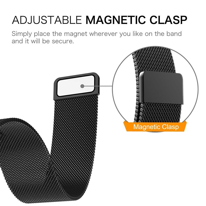 Milanese magnetic Loop strap+Case Protector For Amazfit Bip 5 / Bip 5 ...