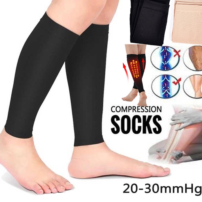 1 Pair Compression Socks Prevent Calf Varicose Veins Soreness Men Sock ...