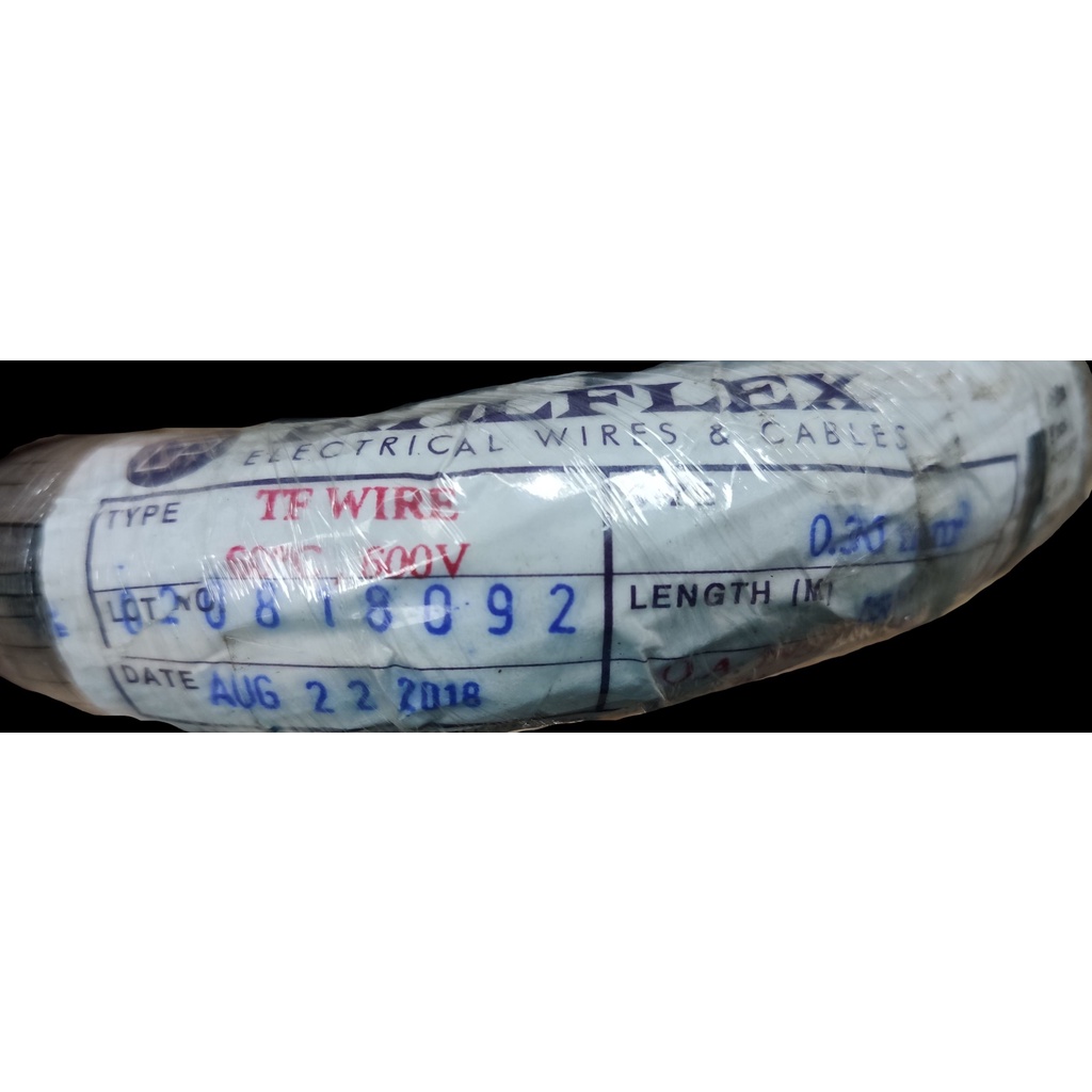 Philflex TF Wire AWG 22 Stranded (Hook Up Wire/ Thermoplastic Fixture ...