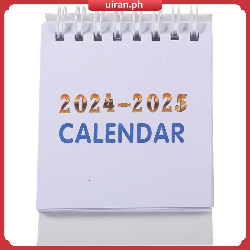 Home Calendar Simple Style Decor Stand up for Desk 2024 Mini Creative ...