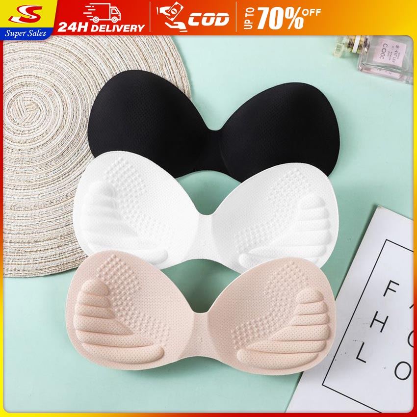 【SuperSales】Removable Swimsuit Latex Bra Pad Sponge Foam Push Up Pads ...