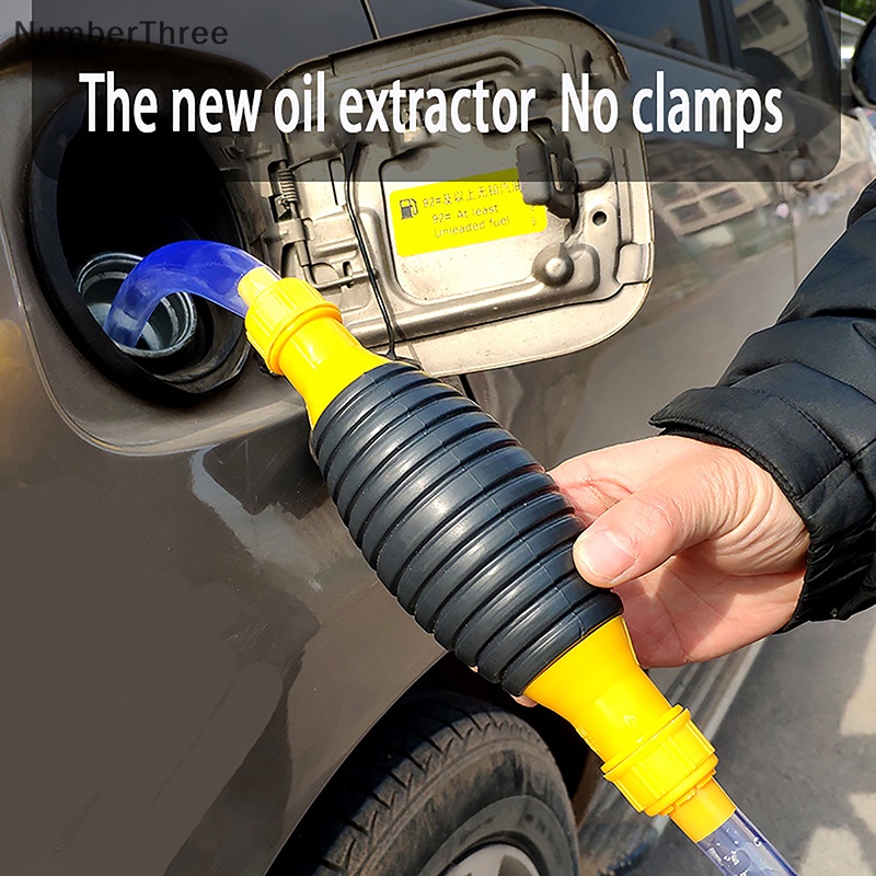 NumberThree Hand Fuel Pump Car Fuel Sucker Oil Transfer Fuel Pump ...