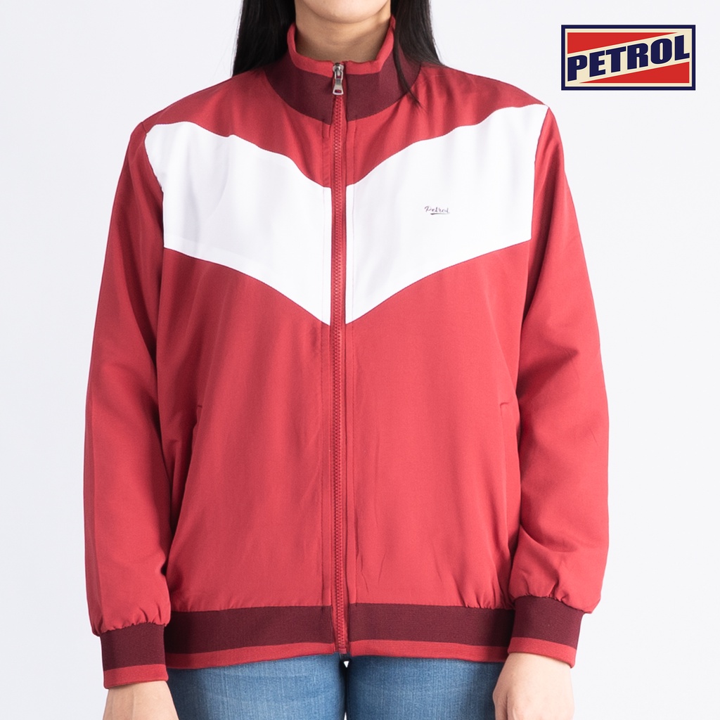 Petrol Basic Jacket for Ladies Relaxed Fitting Nylon Fabric Trendy ...