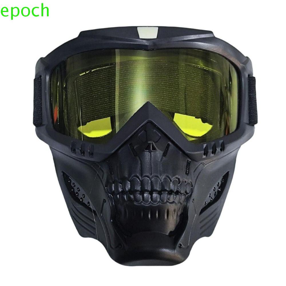 EPOCH Skull Head Motorcycle Goggles, Head-mounted Eye Protection Skull ...