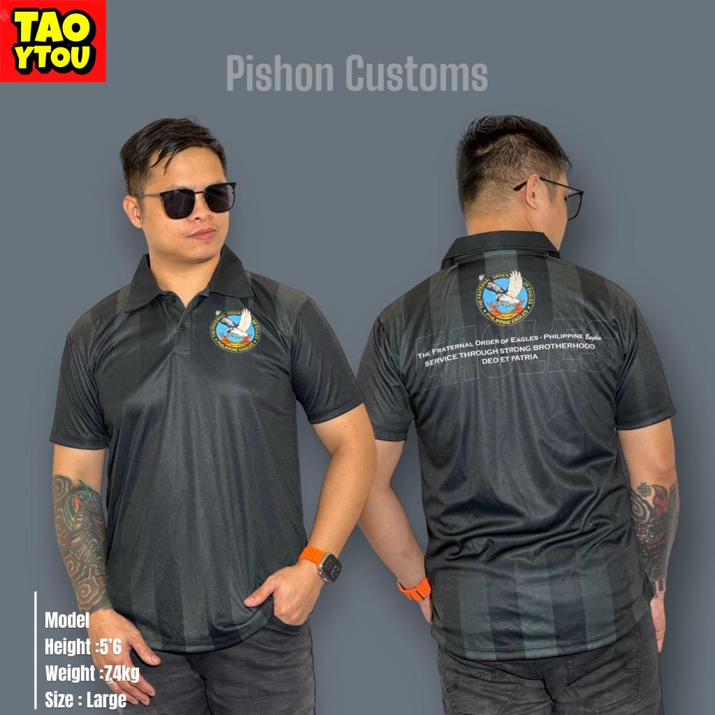 Eagles V.25 Full Sublimation Polo Shirt - The Fraternal Order of Eagles ...