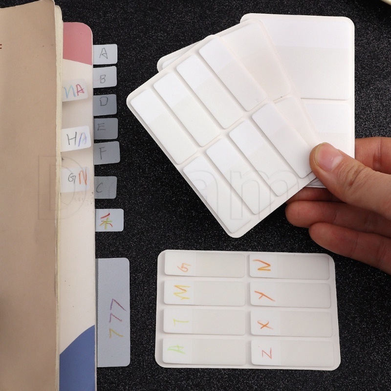 160 Stickers Rectangular Transparent Label Sticker - BOPP High ...