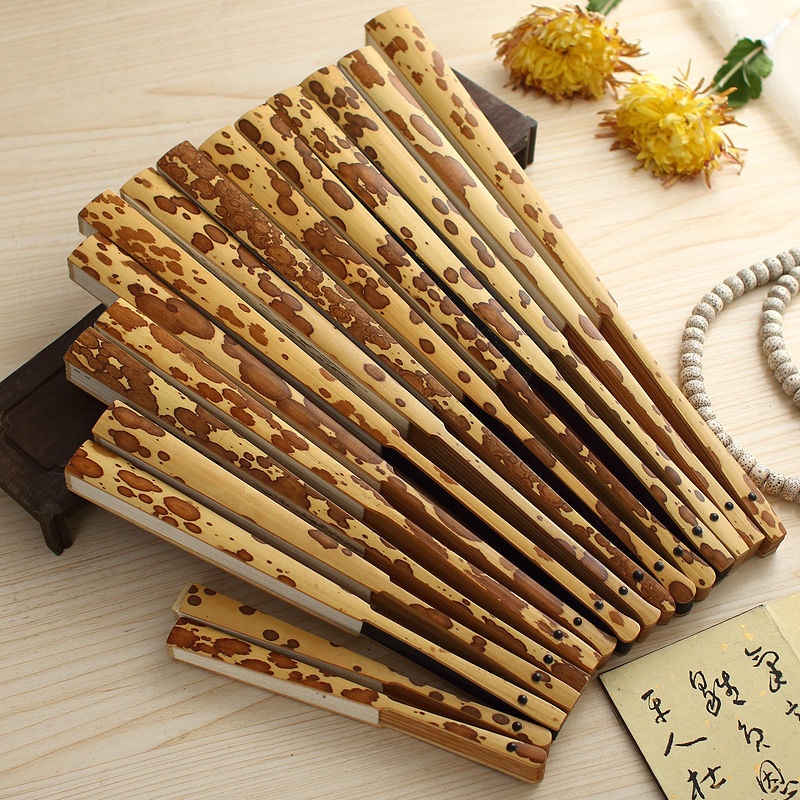 Meifei Suzhou Technology Fan Xiangfei Folding Fan Spotted Bamboo Fan ...