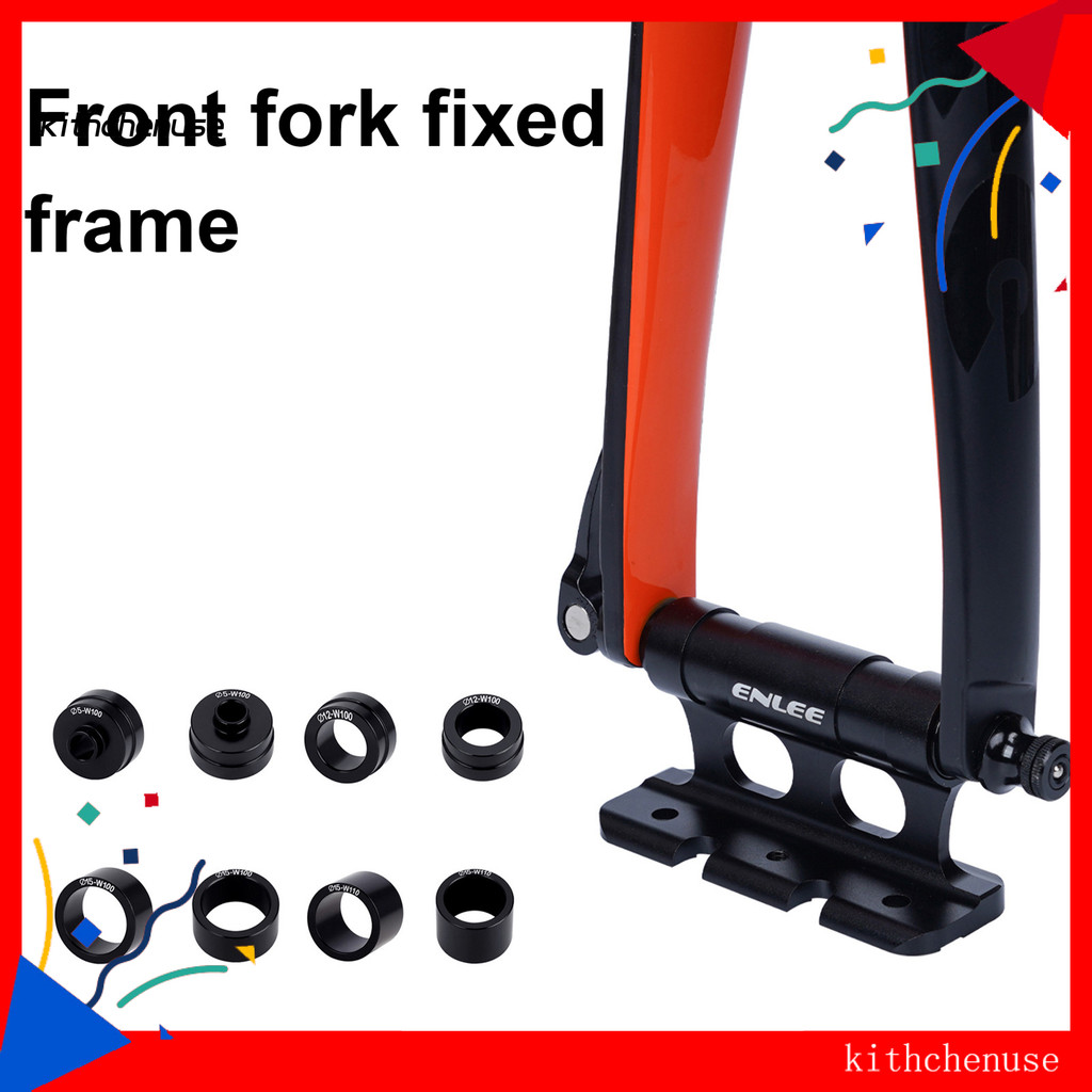 KTC Bike Front Fork Mount Heavy Duty Aluminum Alloy Quick Release Thru ...