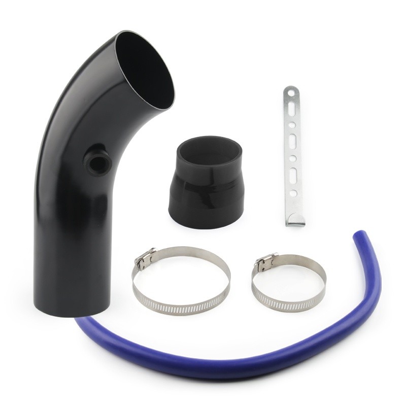 Aluminium 76mm 3"; Auto Car Cold Air Intake Induction System Pipe Kit ...