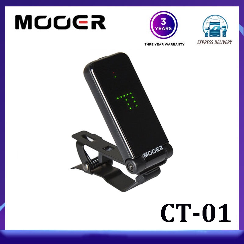 (In stock) MOOER CT-01 Guitar Bass Orchestra String Tuner Full Screen ...
