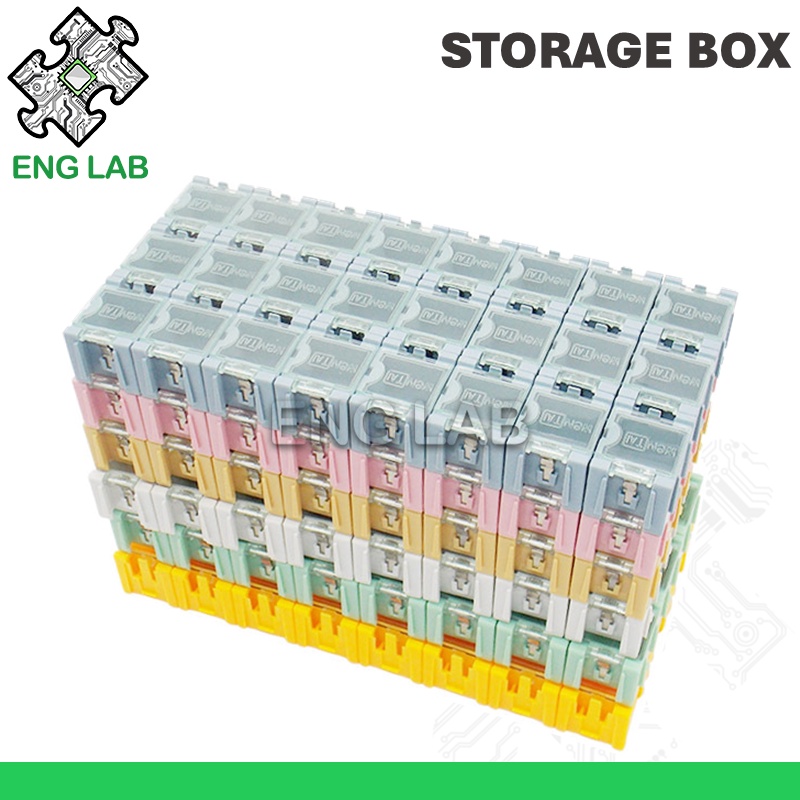ENGLAB★Detachable SMT/SMD Components Storage Box, Combined Parts ...