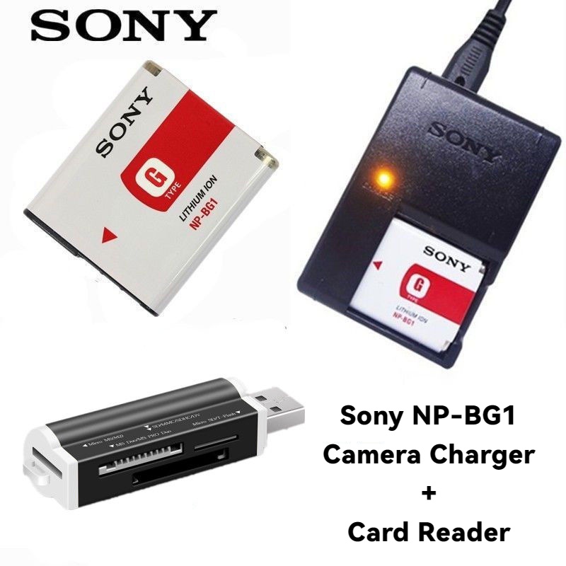 Camera Charger for Sony DSC-T20 T100 W130 W170 W300 Camera NP-BG1 ...