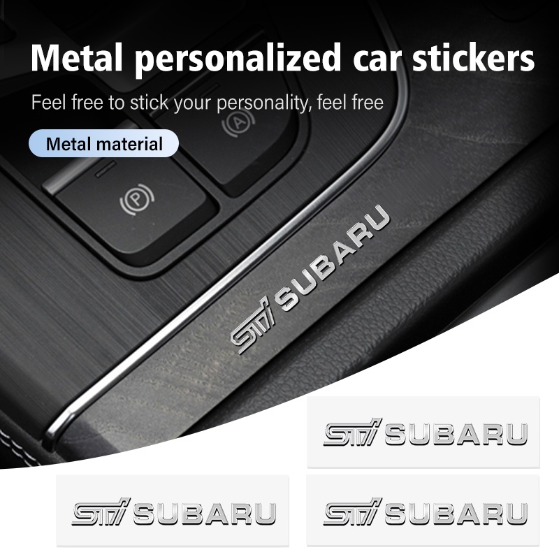 Car Logo Creative Metal Decoration Sticker Wiper Center Console Windows ...