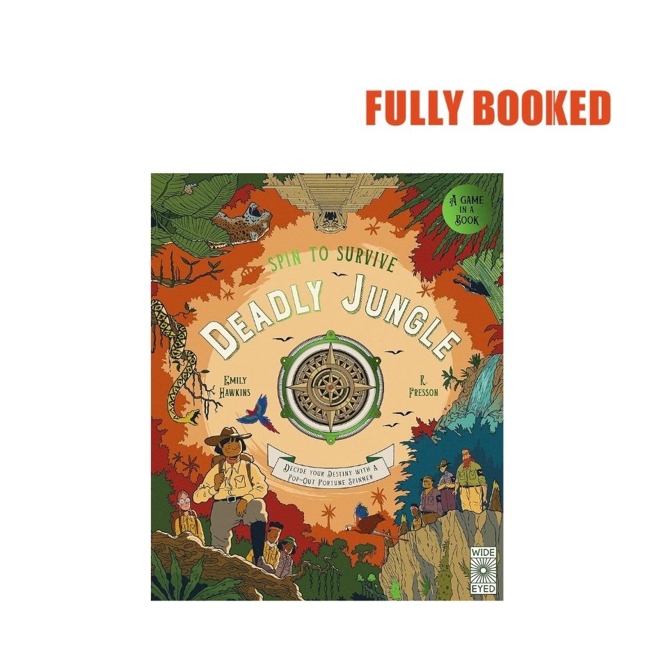 Spin to Survive: Deadly Jungle (Hardcover) by Emily Hawkins | Shopee ...