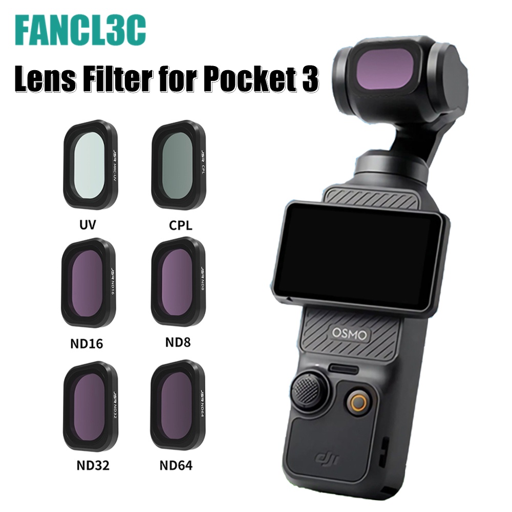 New Release Lens Filters Set for DJI Osmo Pocket 3 Gimbal Camera Lens ...