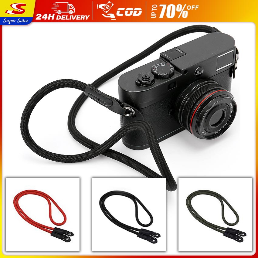 【SuperSales】DSLR Camera Hiking Cord Reflex Camera Shoulder Strap Nylon ...