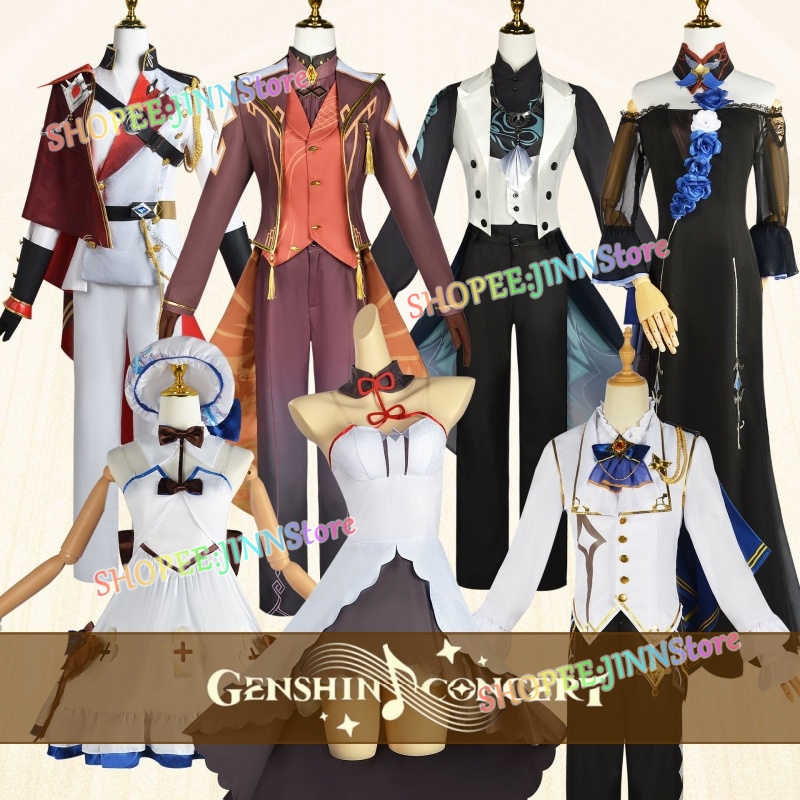 - JINN - 2023 SHANGHAI GENSHIN Concert Cosplay Costume Game Genshin ...