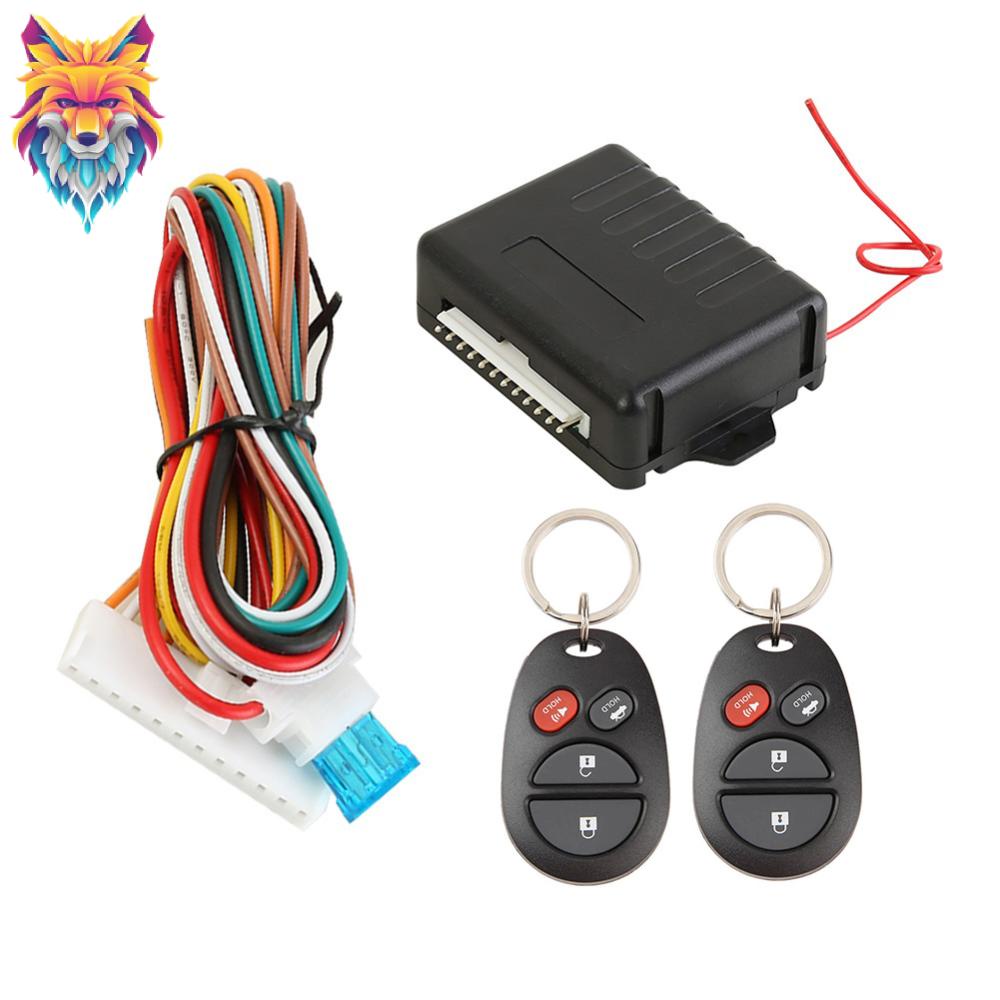 Car Remote Central Door Lock Kit Auto Keyless Entry Alarm System 410 ...