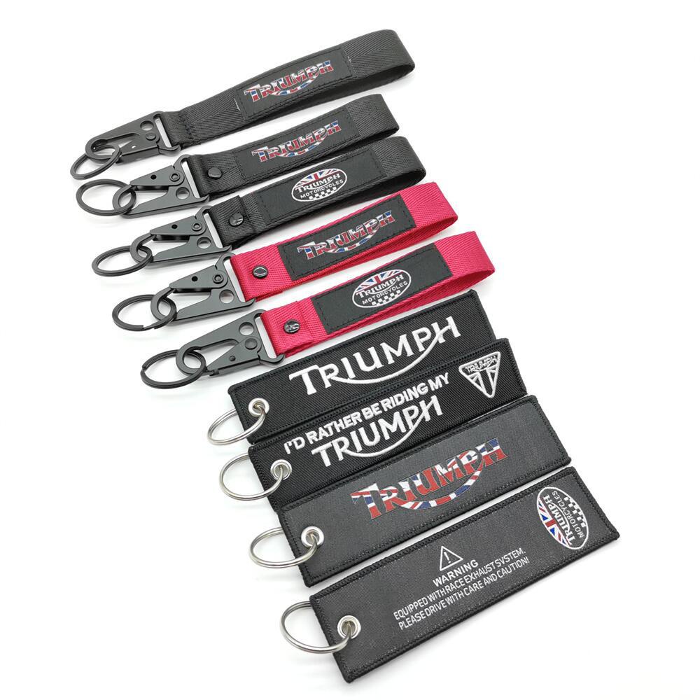 Triumph Racing Motorcycle Keychain TIGER SPORT 850 900GT 765 TRIDENT ...