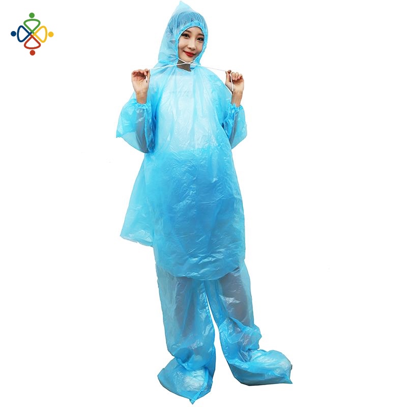【Ashley】Portable EVA Raincoat Windproof Waterproof Raincoat Non ...