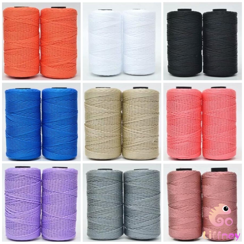 LFN Polypropylene Nylon Sewing Thread for Crochet Knit Bag Hat 100g ...