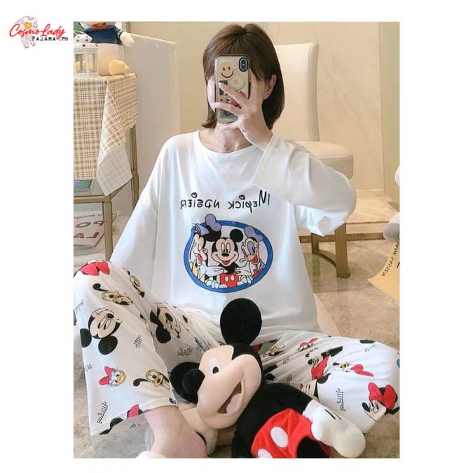 ♞NEW terno pajama longsleeve assorted character designs and color for ...