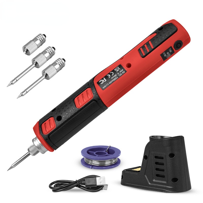 Lithium Battery Soldering Iron Portable USB Soldering Iron Portable ...