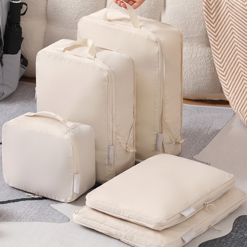 Six-piece Set Travel Storage Bag Compression Luggage Storage Bag ...