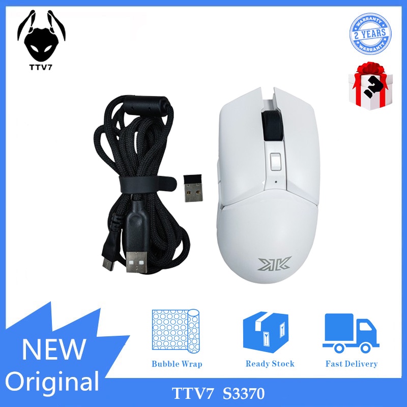 TTV7 S3370 Wireless mouse, esports game specific wired dual-mode USB computer, office universal ...